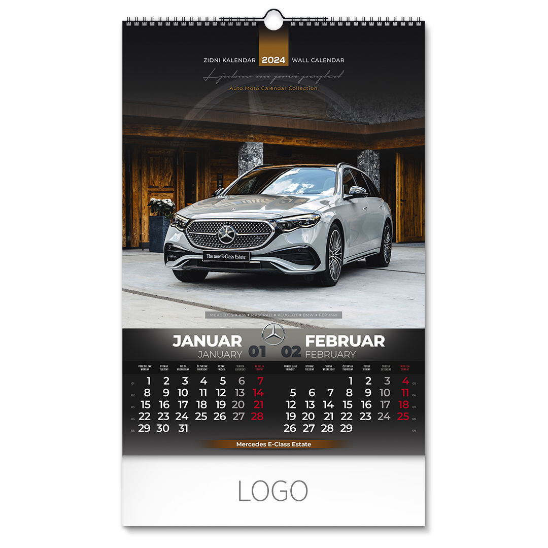 70.019 VRELE GUME – Zidni kalendar: 7 listova, dvomesečni – Print Shop